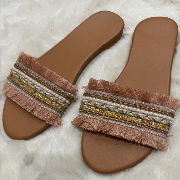 Shoes | Embroidered Sandals New | Poshmark
